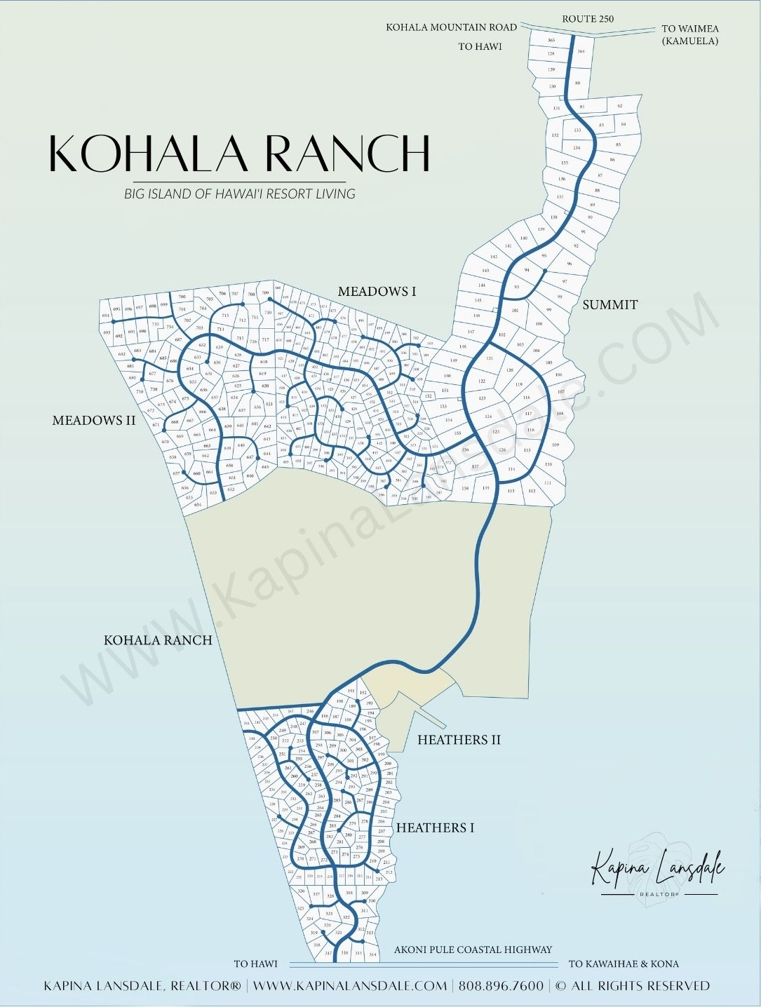 Kohala Ranch - Kapina Lansdale | Hawaii Real Estate